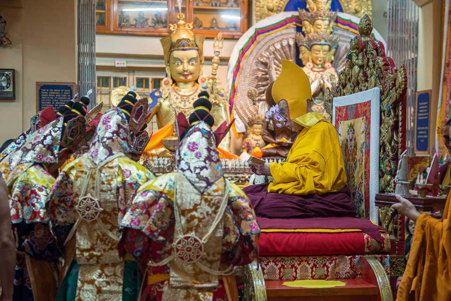 Long Life Puja Offered to His Holiness the Dalai Lama - FPMT