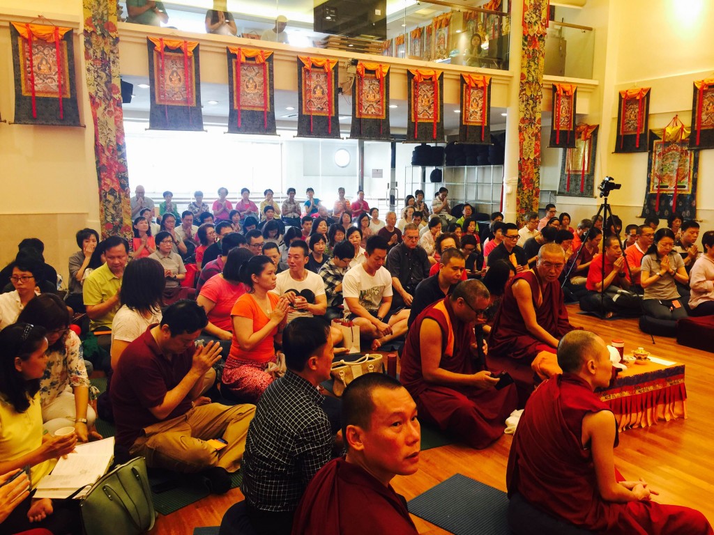 Ling Rinpoche’s First Visit to Amitabha Buddhist Centre, Singapore ...