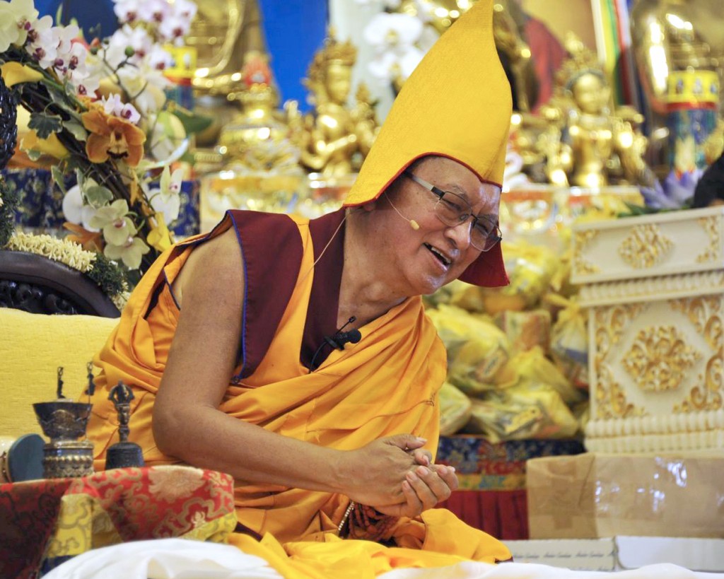 Long Life Puja for Lama Zopa Rinpoche in Singapore - FPMT