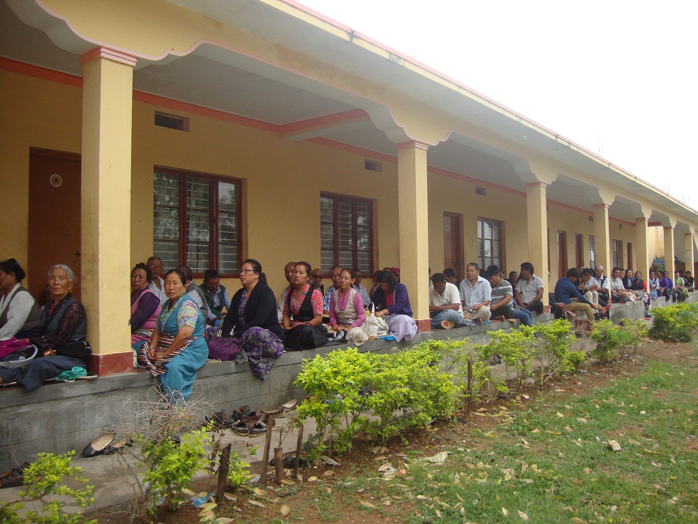 Tibetan Settlement Community Hall in Hunsur, South India, Completed - FPMT