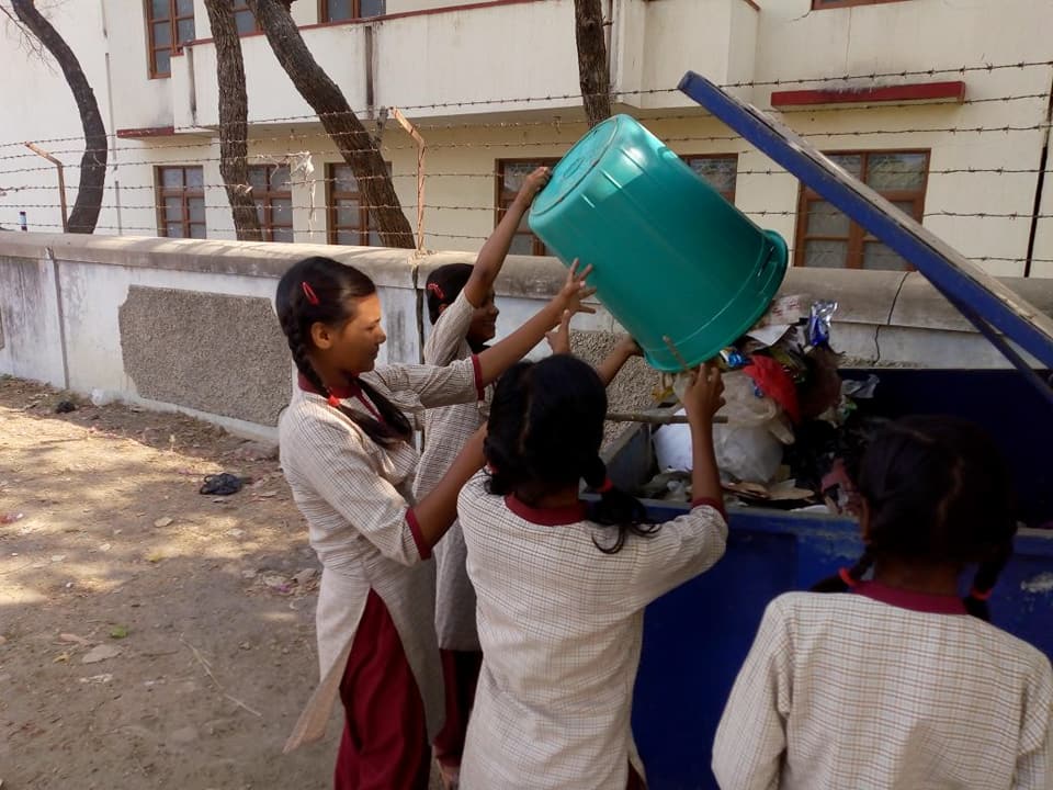 Maitreya School Children Took Bodhgaya’s Waste Management Matters into ...
