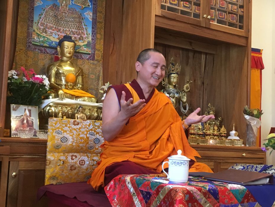 Geshe Tenzin Zopa Visits Tara Meditation Center - Mandala Publications
