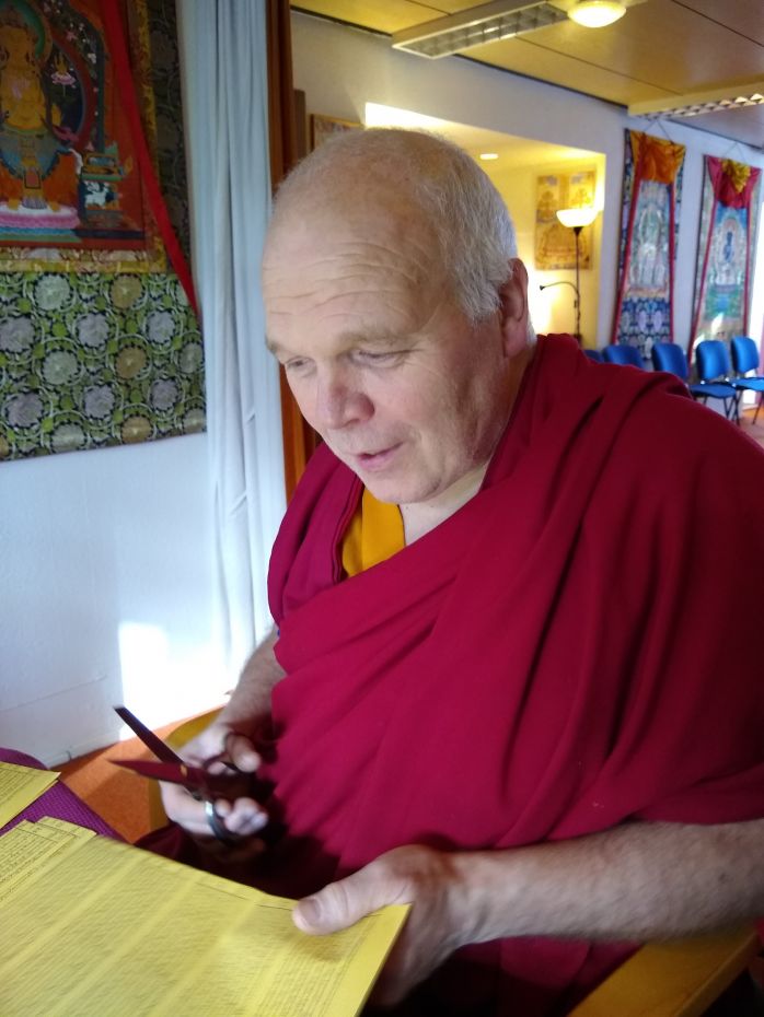 Rolling Mantras at Maitreya Instituut Amsterdam - Mandala Publications