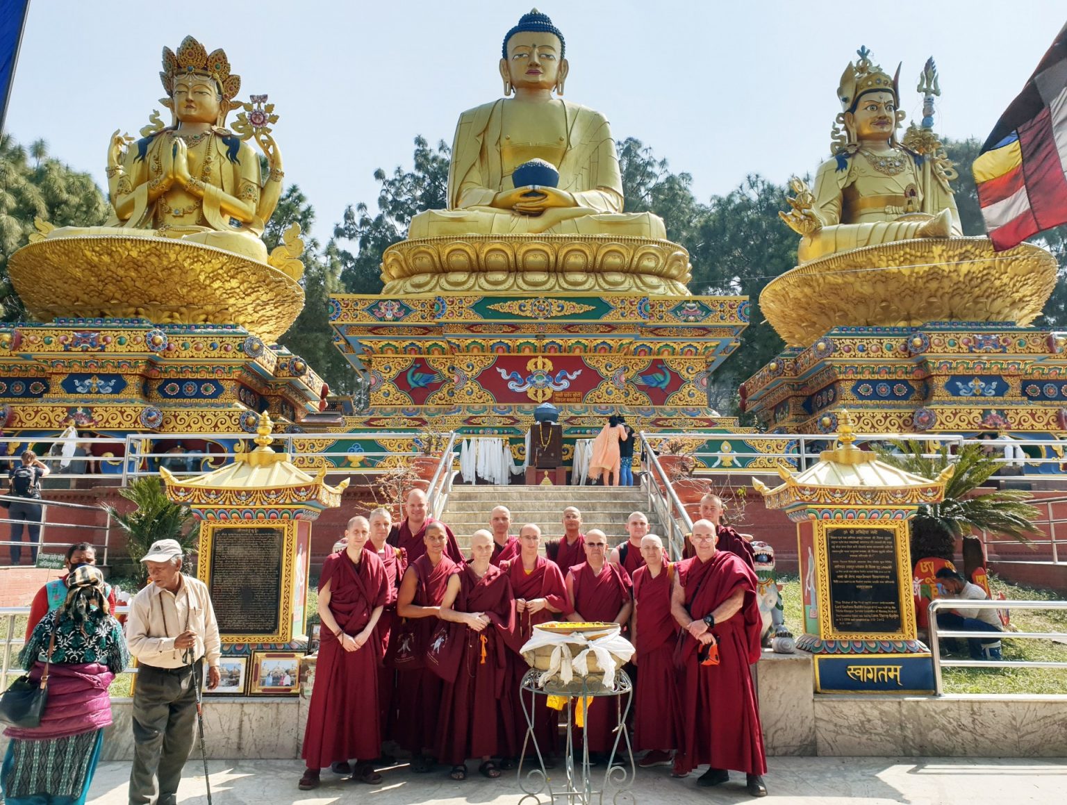 Nalanda Monastery Monks Attend Monlam Chenmo in Nepal - Mandala ...