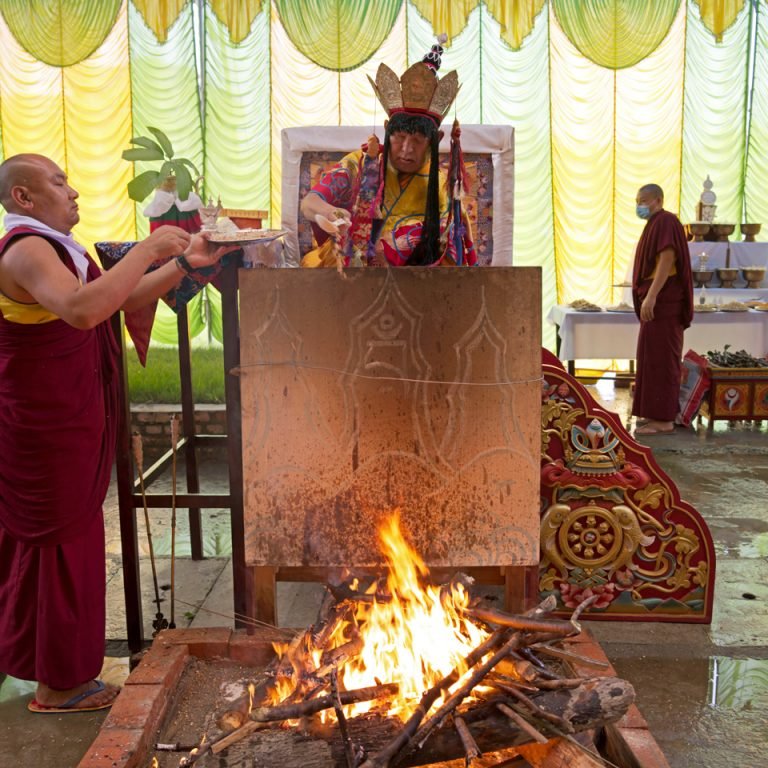 Fire Pujas for Purification and Healing - FPMT