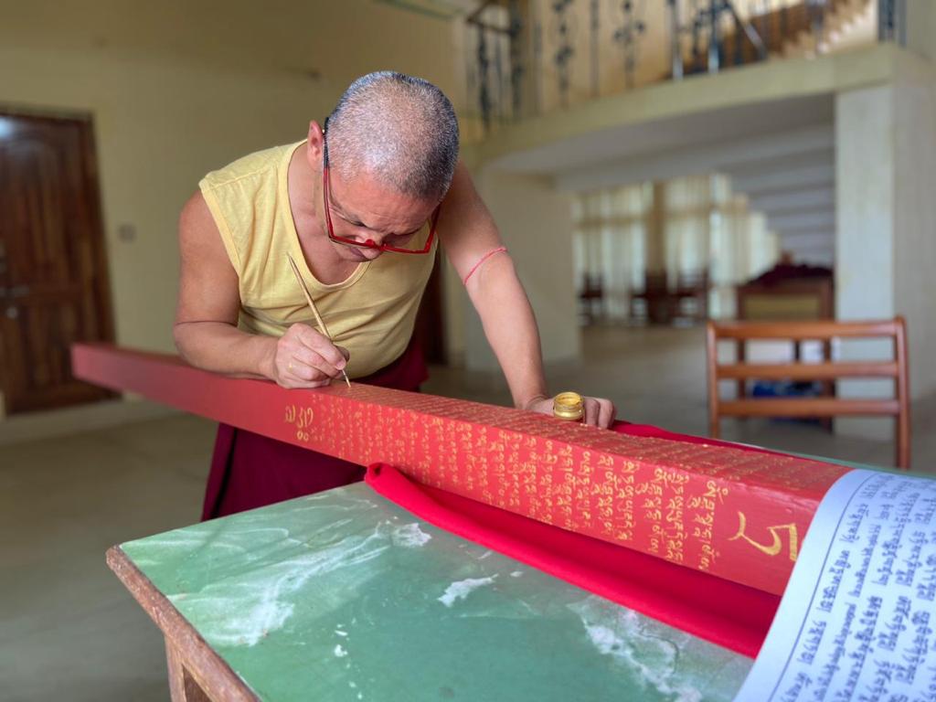 New 42-Foot Stupa Sponsored at Rabagayling Tibetan Settlement, Hunsur ...