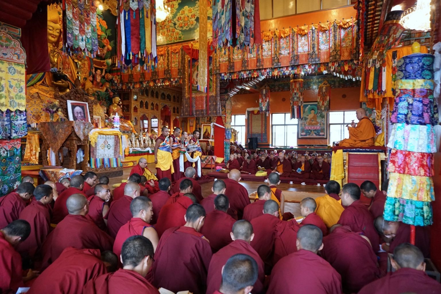 Rejoicing in the Annual Gelug Monlam Festival Held at Kopan Monastery ...