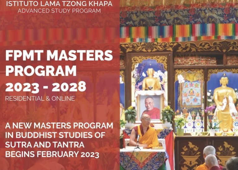 Scholarships Available for the Next FPMT Masters Programs! - FPMT