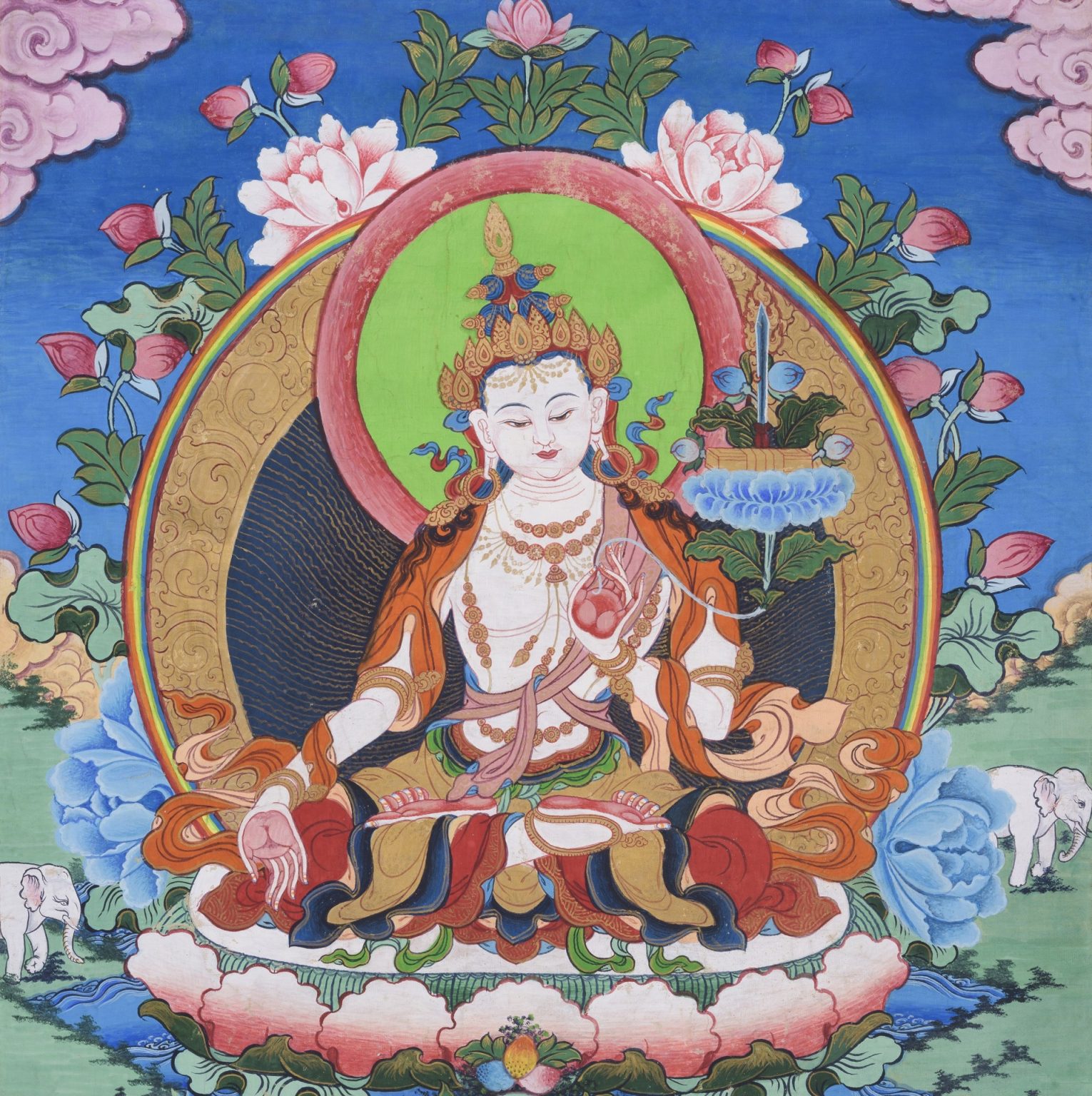 English Translation of The Meditation-Recitation of White Manjushri Now ...