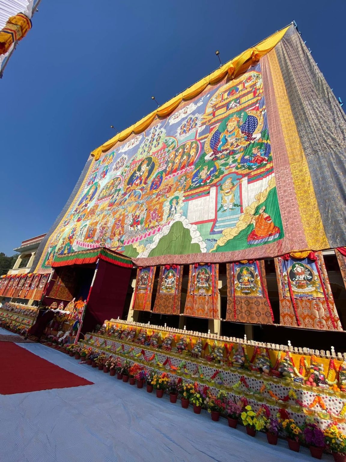Annual Padmasambhava Large Thangka Raising and Guru Bumtsog in Honor of ...